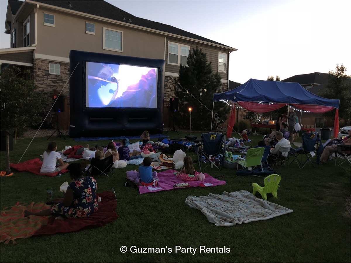 7’x12’ INFLATABLE MOVIE SCREEN - Party Rentals in Colorado | Guzman's ...