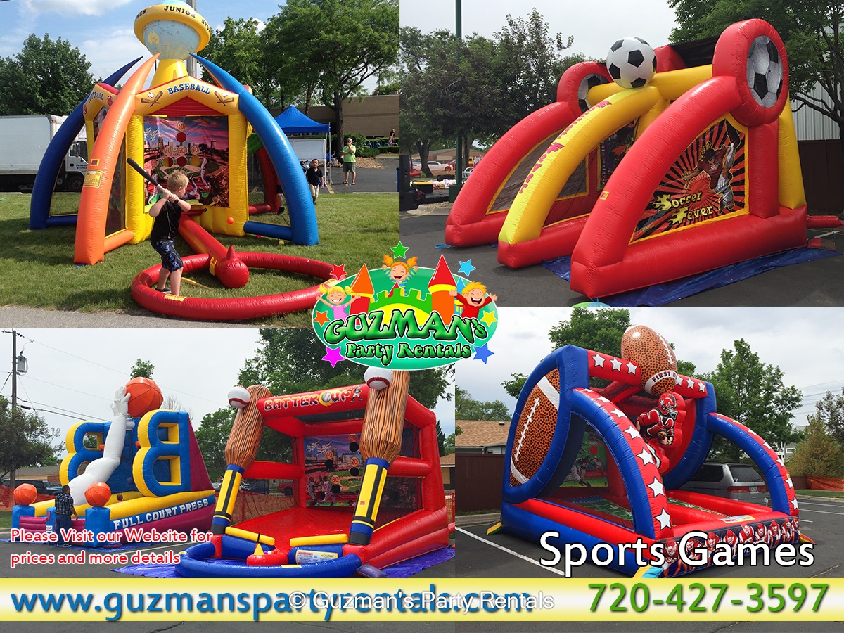 Sports & Interactive - Party Rentals in Colorado | Guzman's Party Rentals