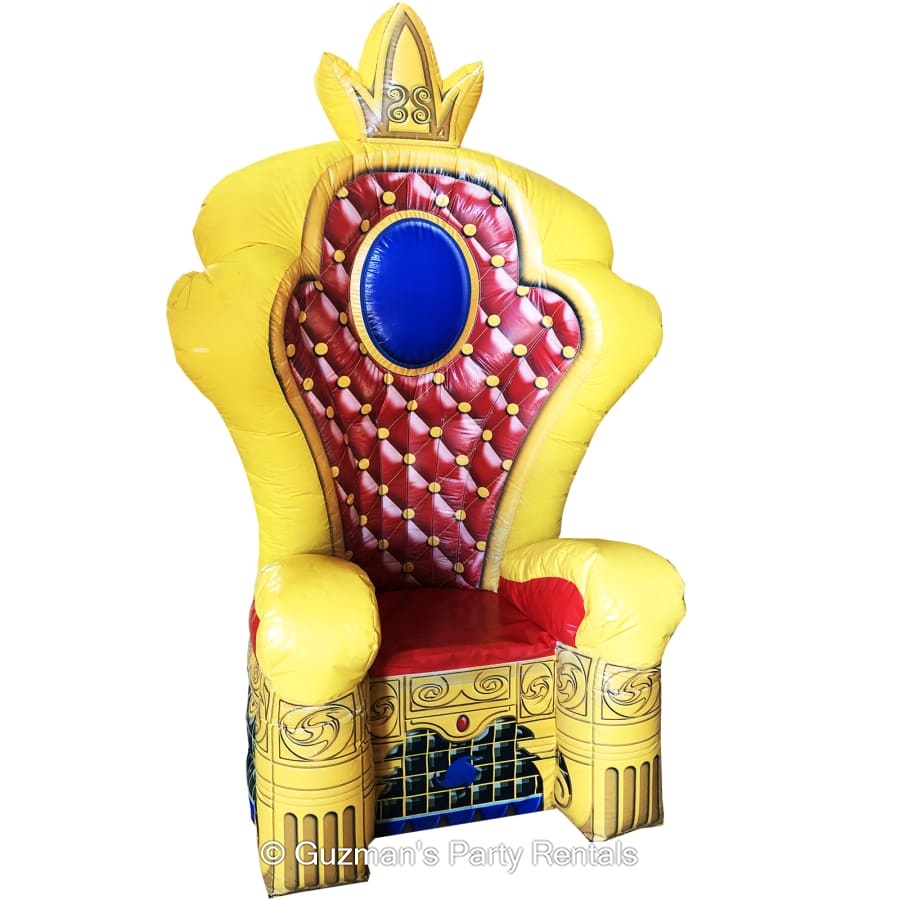Prince Inflatable Throne - Party Rentals in Colorado | Guzman's Party ...