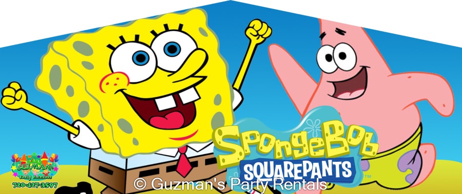 SpongeBob SquarePants Banner - Party Rentals in Colorado | Guzman's ...