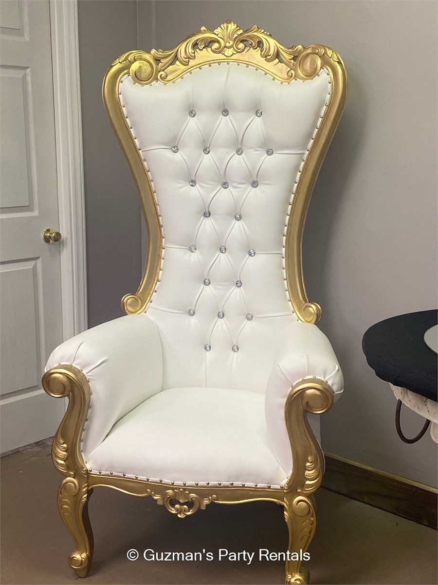 Throne Chair - Party Rentals in Colorado | Guzman's Party Rentals
