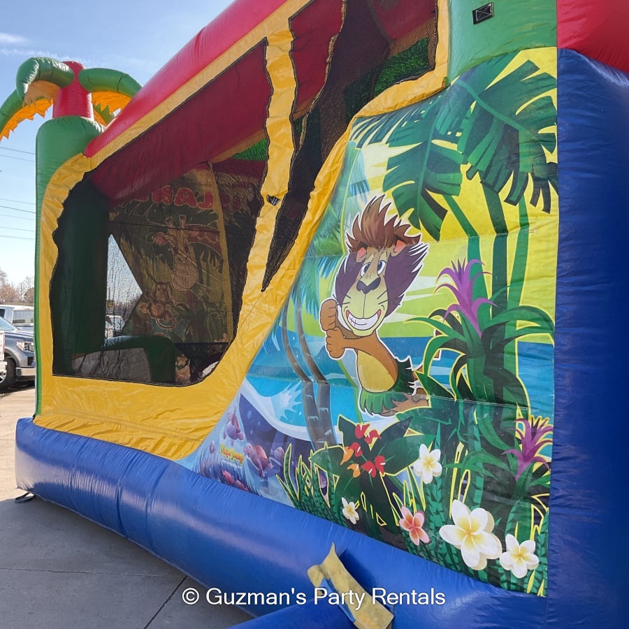 Tropical Island Combo Slide Dry Only - Party Rentals in Colorado ...
