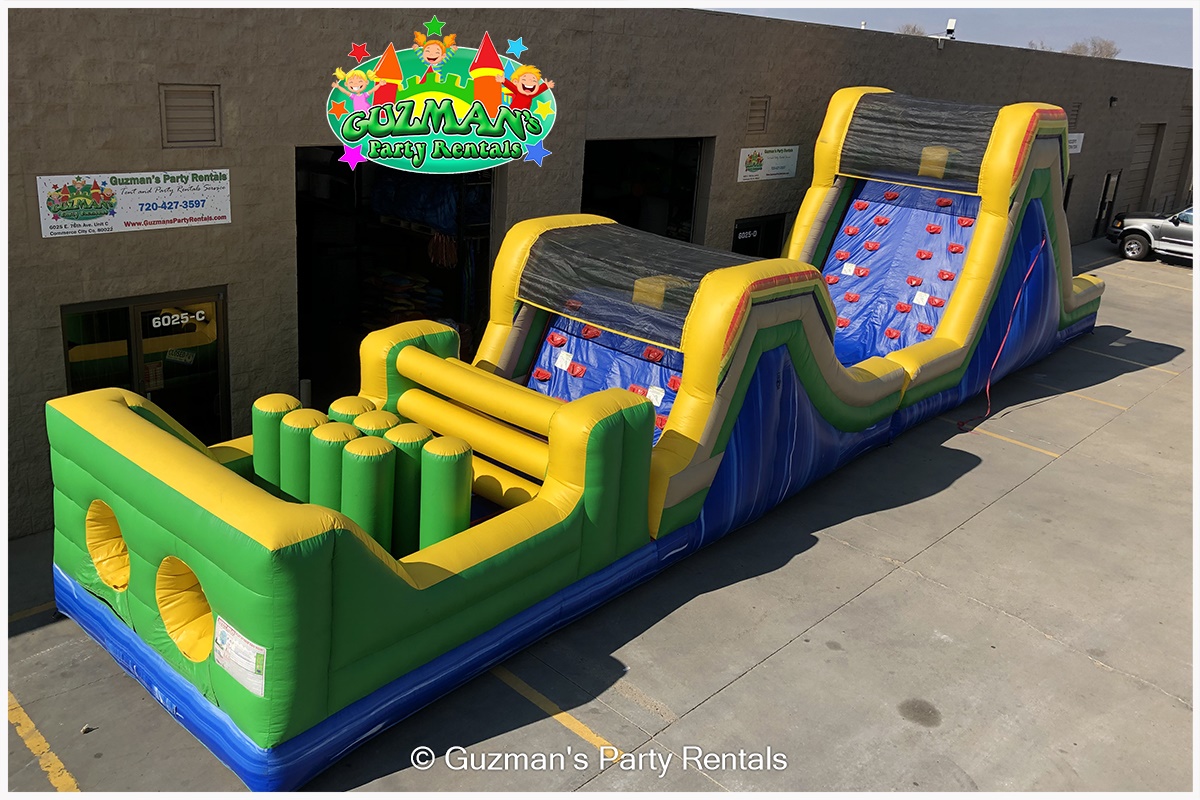Tropical Paradise Obstacle Course - Party Rentals in Colorado | Guzman ...